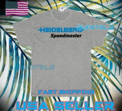 NEW SHIRT PREMIUM HEIDELBERG SPEEDMASTER LOGO T-SHIRT FUNNY SIZE S ...