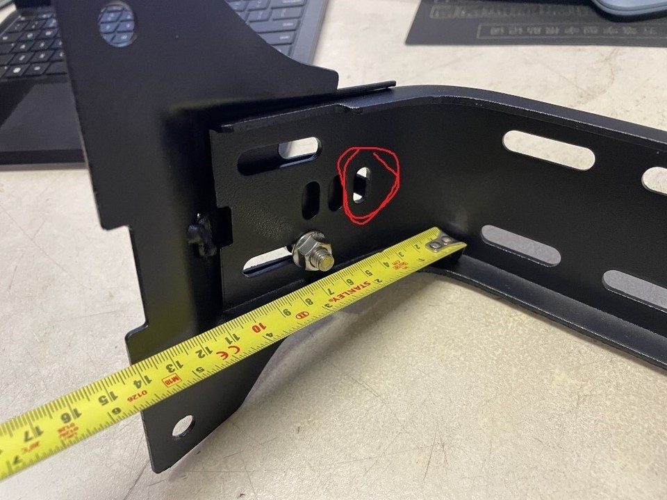 8x Universal Roof Rack Brackets Adjustable 140MM-170MM for Rain Gutter ...