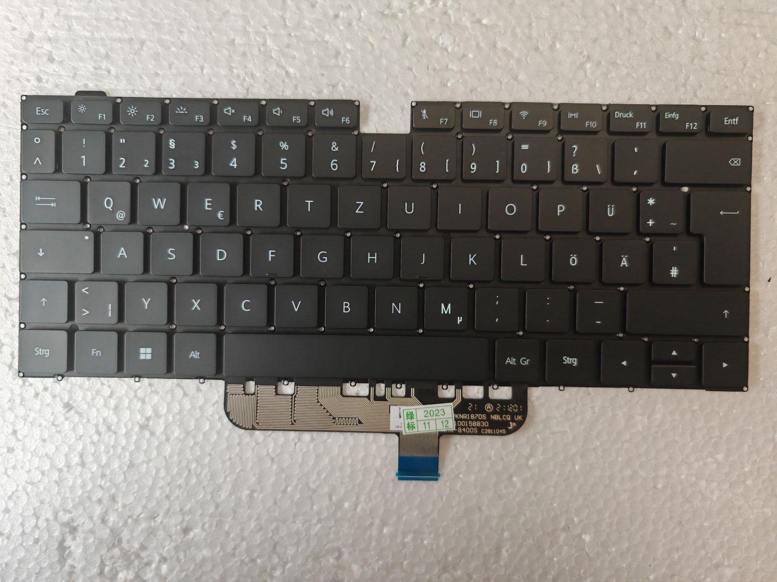 German keyboard for Huawei Pro HBL-W19 HBL-W29 KLV-W29L HLY-W29R MBIL ...