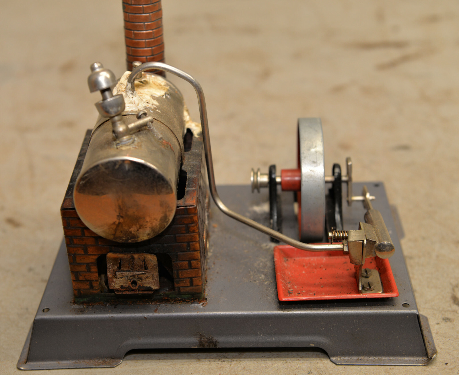 Wilesco Steam boiler & engine toy model made in Germany vintage ...