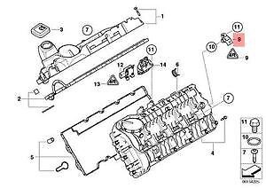 NEW BMW 5 E60 2.0D 130KW ENGINE CAMSHAFT POSITION SENSOR 13627792256 ...