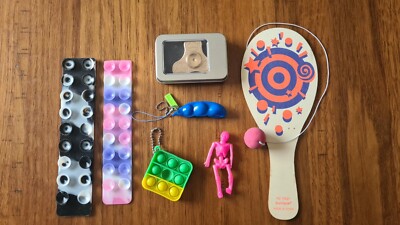 Fidget Pack 3: 7 Pieces: Fidget Spinner Bubble Pop etc. Sensory Kids ...