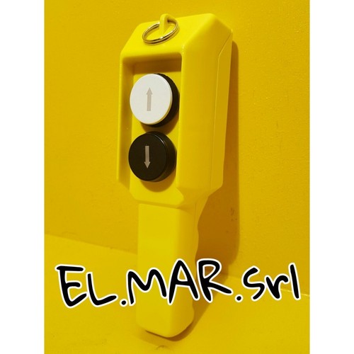 Pulsantiera Paranco Gru Carroponte Salita Discesa Monofase 2 Tasti P021 ...