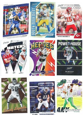 2023 Panini Prestige Football INSERTS (BUY 4 GET 2) You Pick -Complete ...