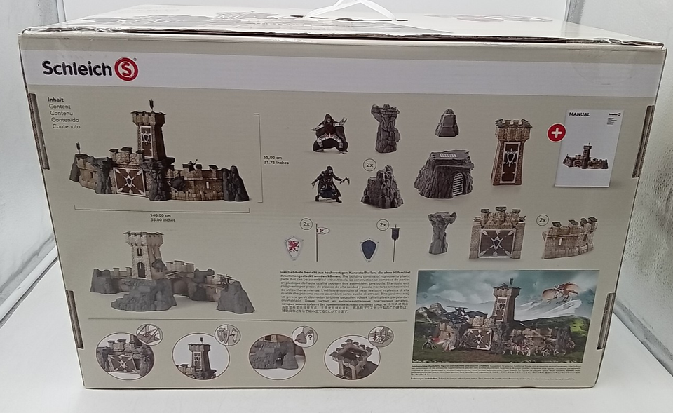 Schleich 72070 Big Knights Castle NEW Sealed Rare Medieval Playset | eBay