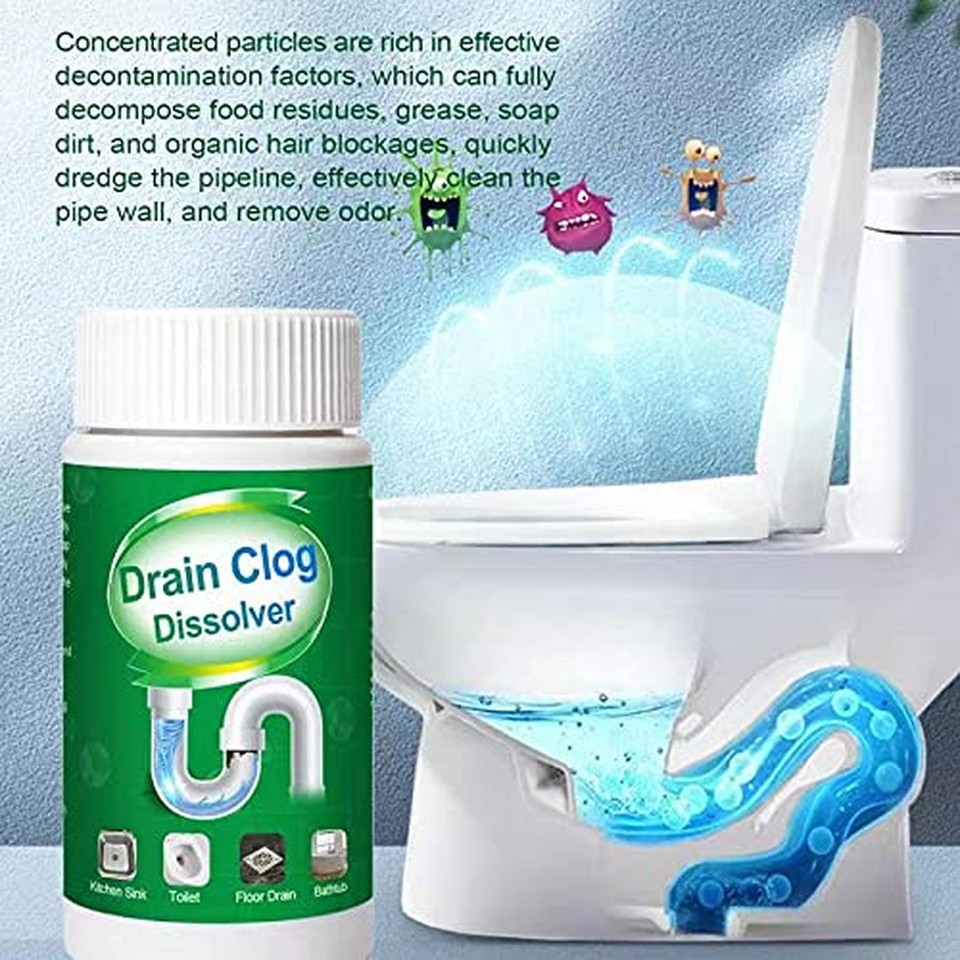 4pcs Pipe Dredge, Bubble Bombs Drain Cleaner, Powerful Sink and Drain ...