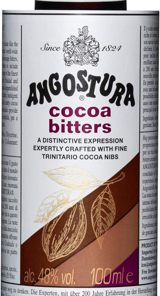 Angostura Cocoa Bitters 100ml | Chocolate Cocktail Aperitif for sale ...