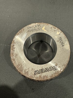 BOWERS 1.37525ins 34.932mm DIAMETER MASTER BORE RING GAGE | eBay