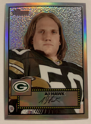 2006 TOPPS HERITAGE CHROME REFRACTOR #THC8 AJ HAWK 320/552 NEAR MINT | eBay