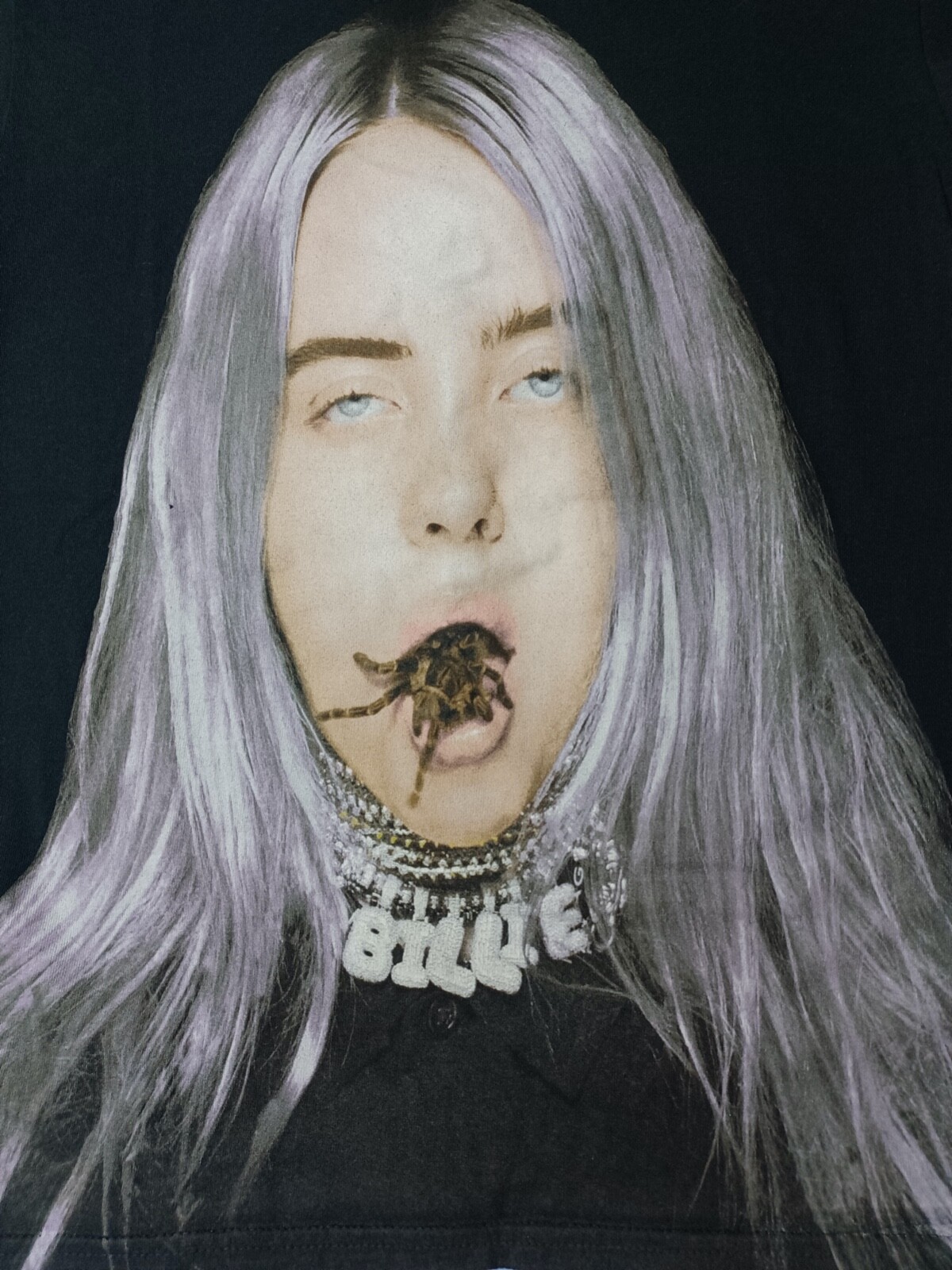 2000s 2019 Billie Ellish Tarantula Spider Big Face To… - Gem