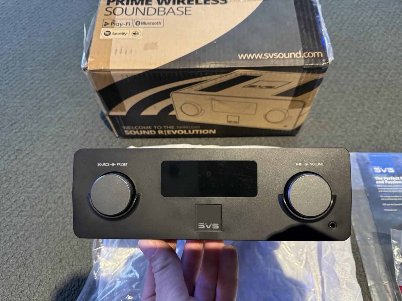 SVS Prime Wireless SoundBase 2-Channel Integrated Amplifier (Non-Pro ...