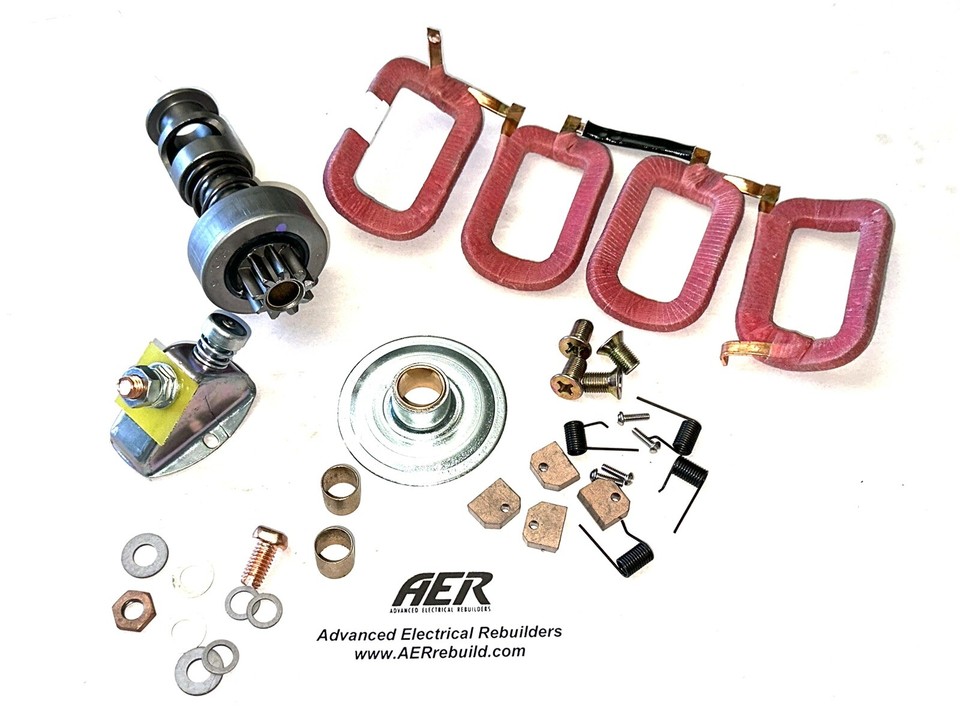 1951 John Deere B Delco 1107942 Convert to 12 Volt Starter Rebuild Kit ...