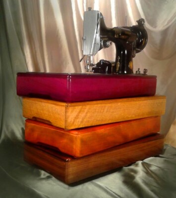 singer 221 sewing machine wood base | eBay