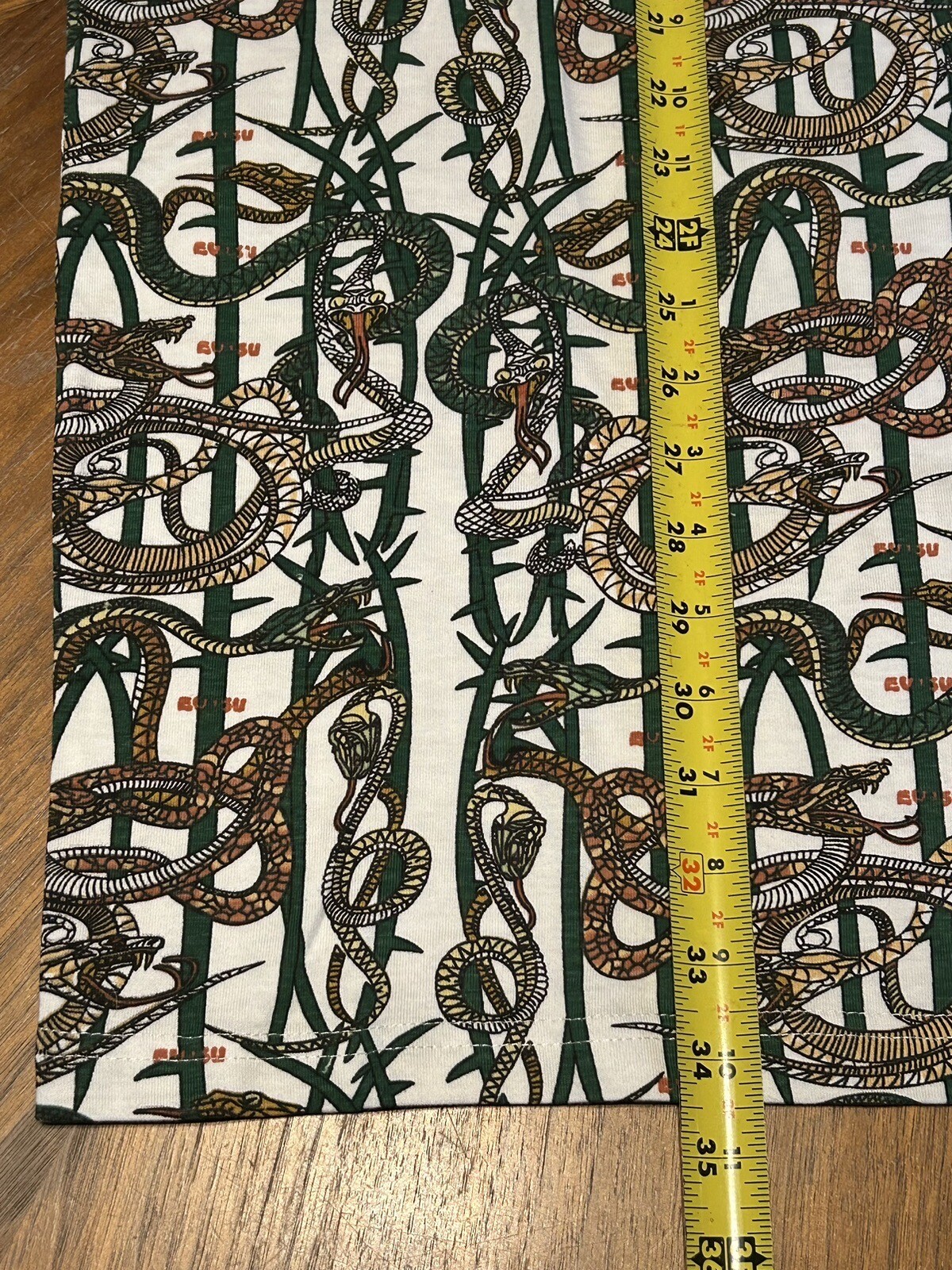 Vintage Evisu x Bape, A Bathing Ape 🐍 Snakes 🐍 AOP … - Gem