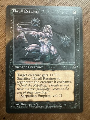 Magic the Gathering MTG Thrull Retainer 1994 Fallen Empires LP | eBay