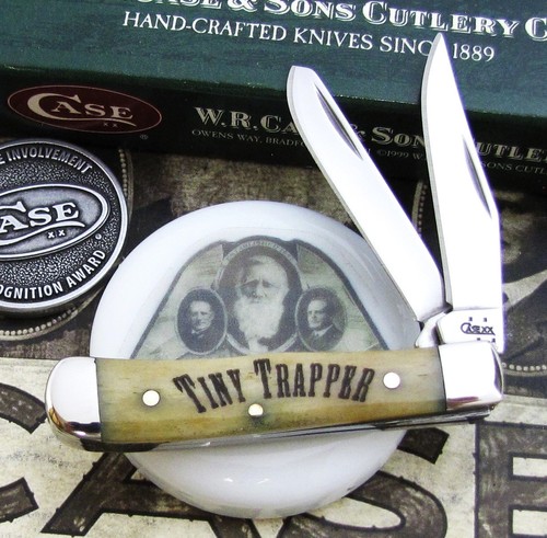 Case XX Tiny Trapper Knife 2006 TINY TRAPPER Handle Art RARE SFO Mint In Box! NR | eBay
