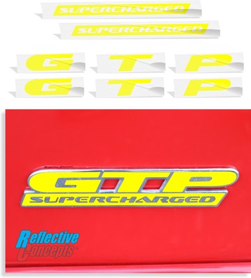 GTP Badge Overlay Decal Set for 1997-2002 Grand Prix | eBay