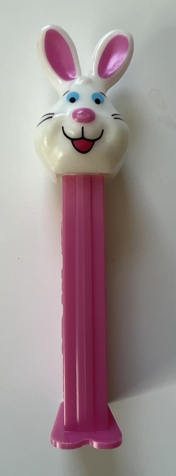 Vintage 1998 Classic White & Pink Happy Easter Bunny Pez Rabbit Candy ...