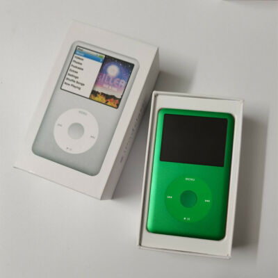 Apple iPod Classic 7th 160GB 256GB 512GB 1TB 2TB Green MP4 Player ...