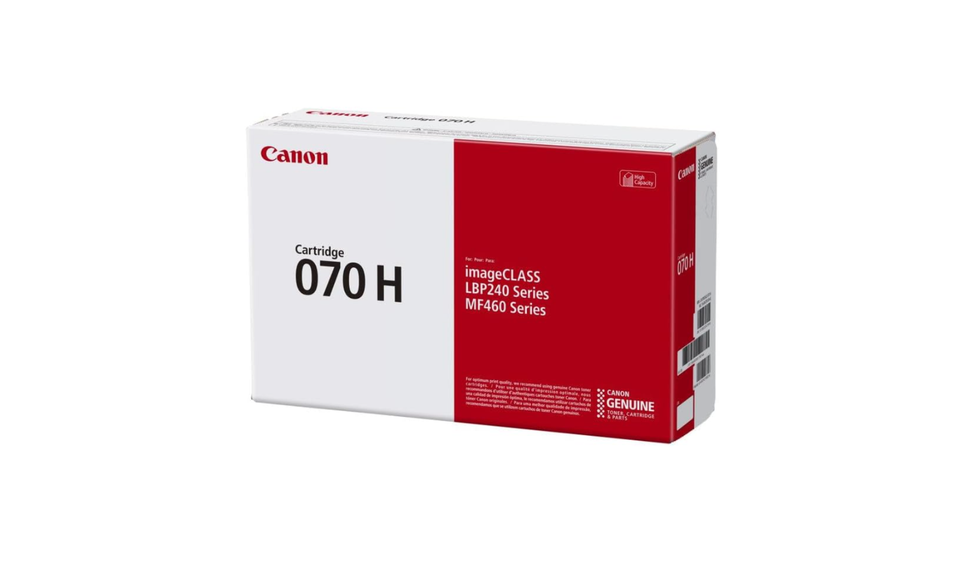 Genuine Canon 070H High Yield Black Toner Cartridge for ImageCLASS ...