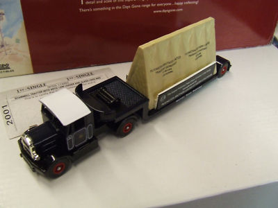 SCAMMELL TRACTOR + ARTIC LOW LOADER + GLASS LOAD BRS - DAYS GONE Réf ...