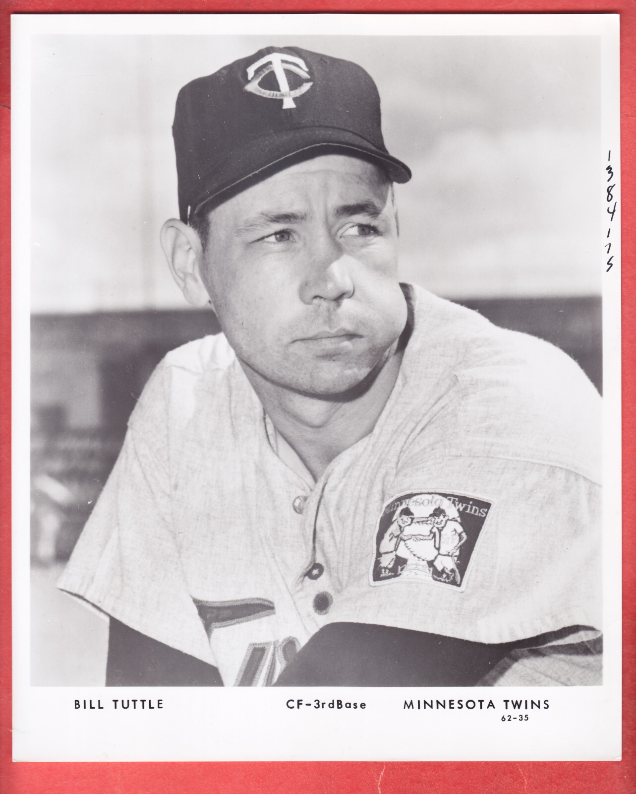 1962 MINNESOTA TWINS 8 X 10 GLOSSY TEAM ISSUE BILL TUTTLE | eBay