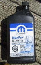 Genuine Mopar 0w30 Engine Oil 68444159AA for sale online | eBay
