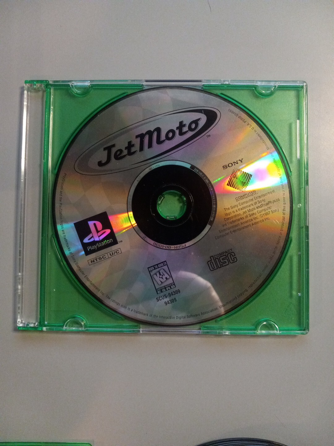 Jet Moto (Sony PlayStation 1, PS1 1997) Disc Only | eBay