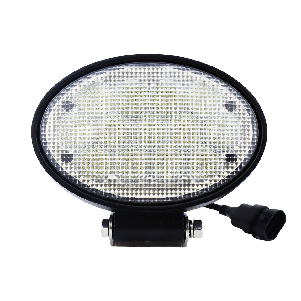 4XOval 65W Agricultural LED Lights 12V 24V tractor work light Flood ...