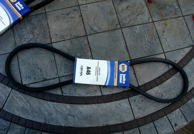 A46 NAPA INDUSTRIAL BELT, 1/2 x 48" - 13 mm x 1219 mm | eBay