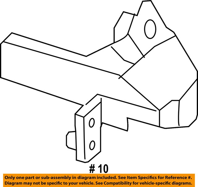 Mercedes-Benz 2056203501 Genuine OEM Impact Bar Side Bracket for sale ...