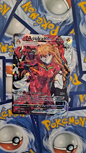 Asuka Langly Pokemon Card - Neon Genesis Evangelion | eBay