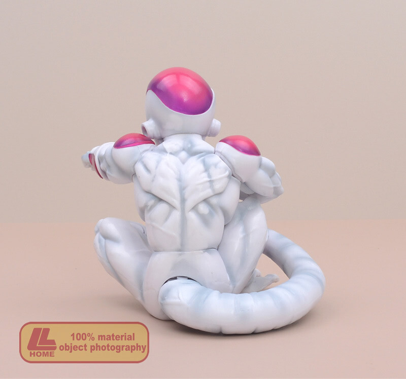 Anime Dragon Ball Z Super Frieza sitting cute Figure Statue Toy Gift ...