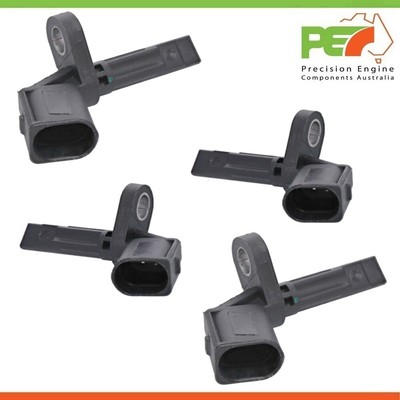 4x New OEM Wheel Speed Sensors Full Set - FR & RR For Audi A8 Diesel 4 ...