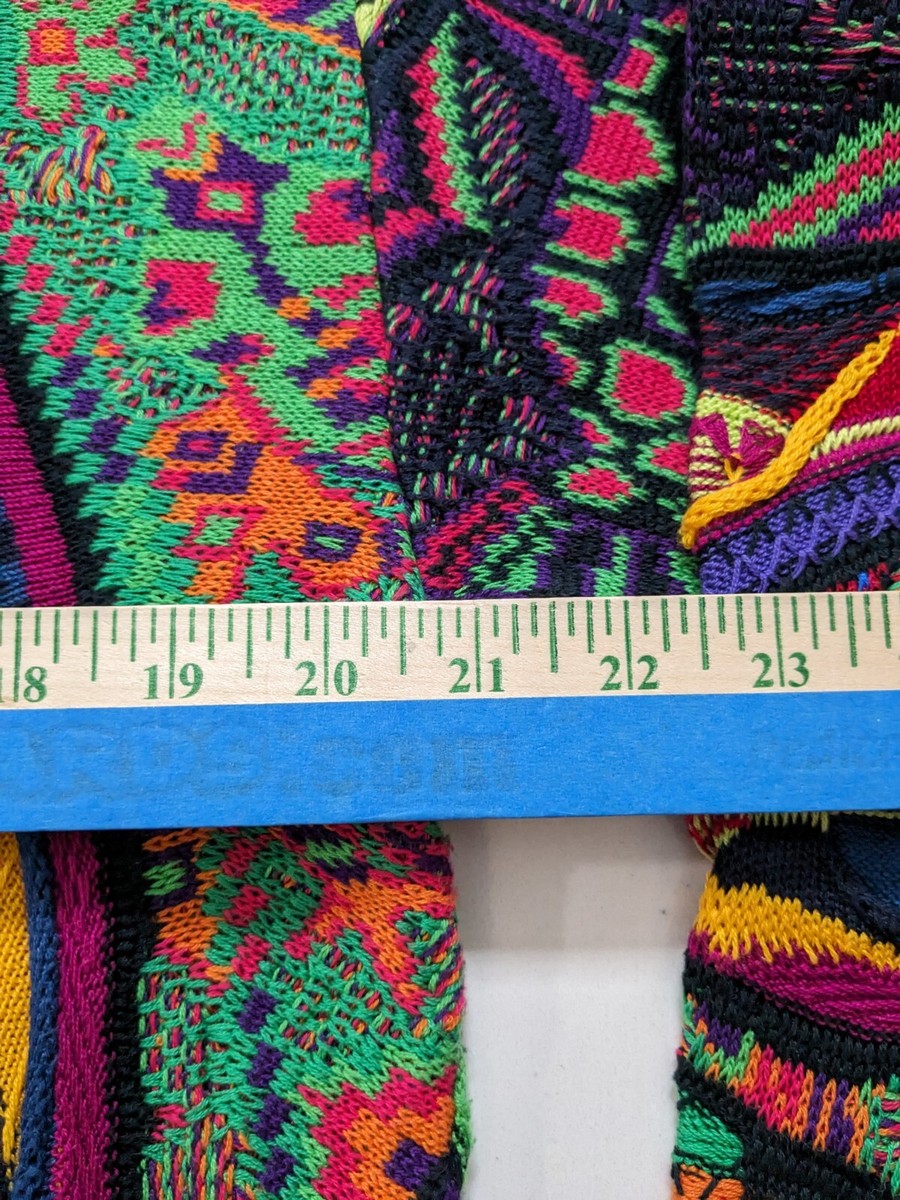 RARE Vintage 90's COOGI Vivid Animal Jungle Colorful 3D Knit RARE Vintage 90's COOGI Vivid Animal Jungle Colorful 3D Knit