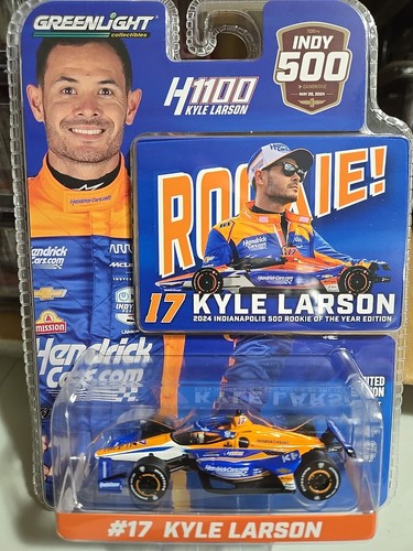 #17 Kyle Larson Rookie Indy 500 Car By Greenlight | eBay