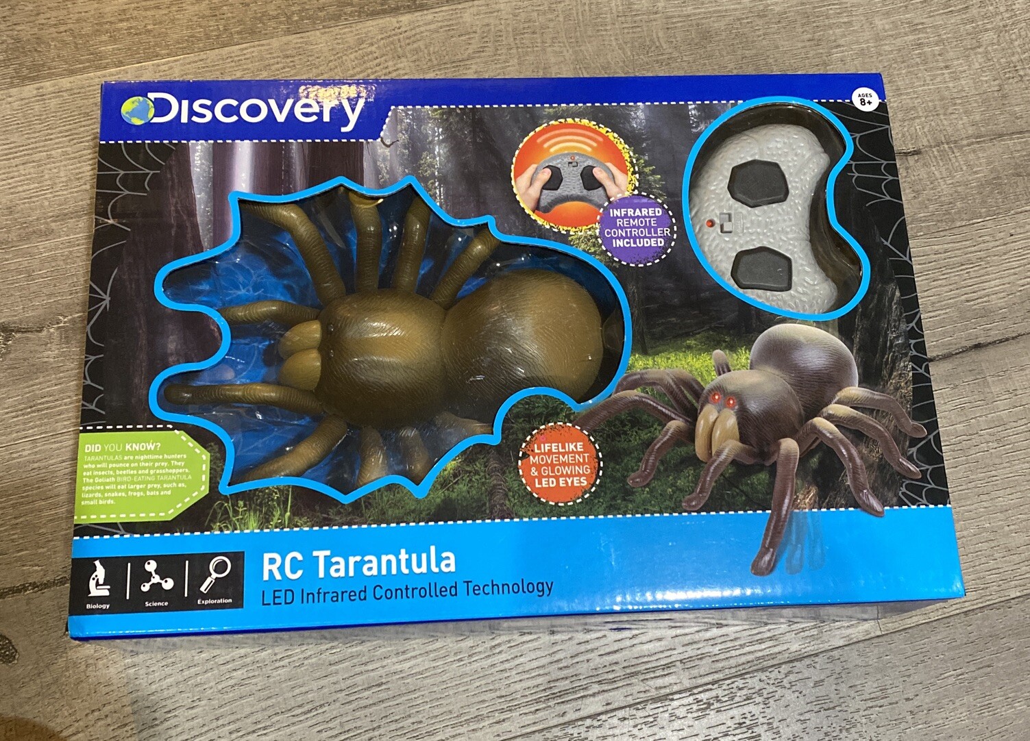 RC Spider Tarantula Discovery Kids Toys Radio Remote Controlled ...