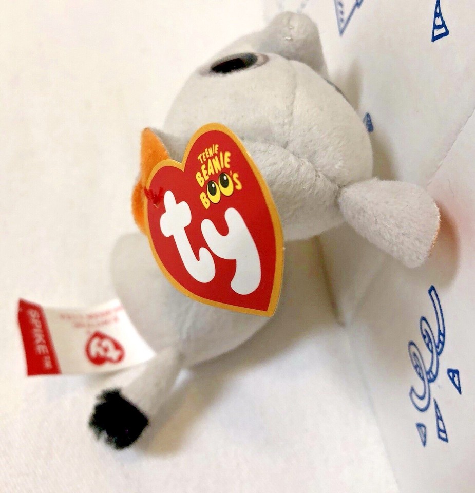 New McDONALDS TY TEENIE BEANIE BOOS Spike Rhino #10 Plush Doll Happy ...