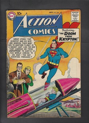 Action Comics 246 VG 4.0 Superman Hi-Res Scans | eBay