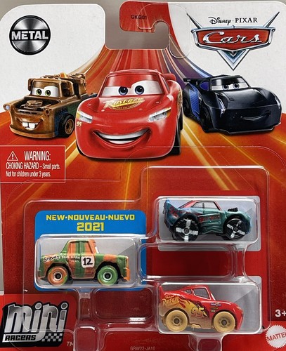 Disney Pixar Cars Metal Mini Racers Thunder Hollow High Impact Fishtail ...