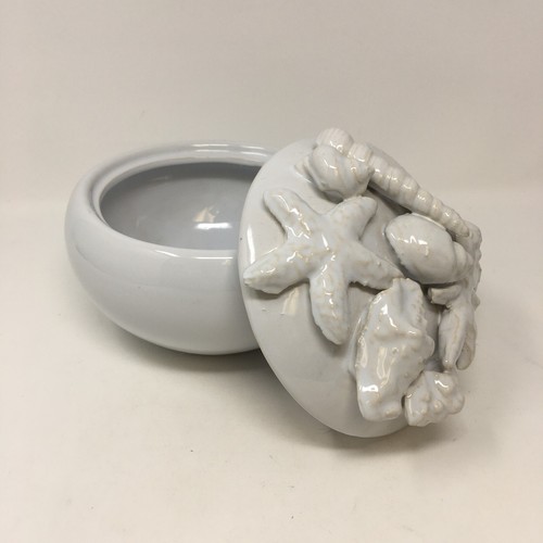 IMPORT Collection 17-534 TIC Collection White Ceramic Minerva Jar with ...