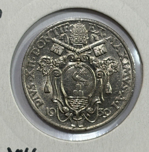 1939 Vatican City 20 Centesimi - Pius XII Coin | eBay