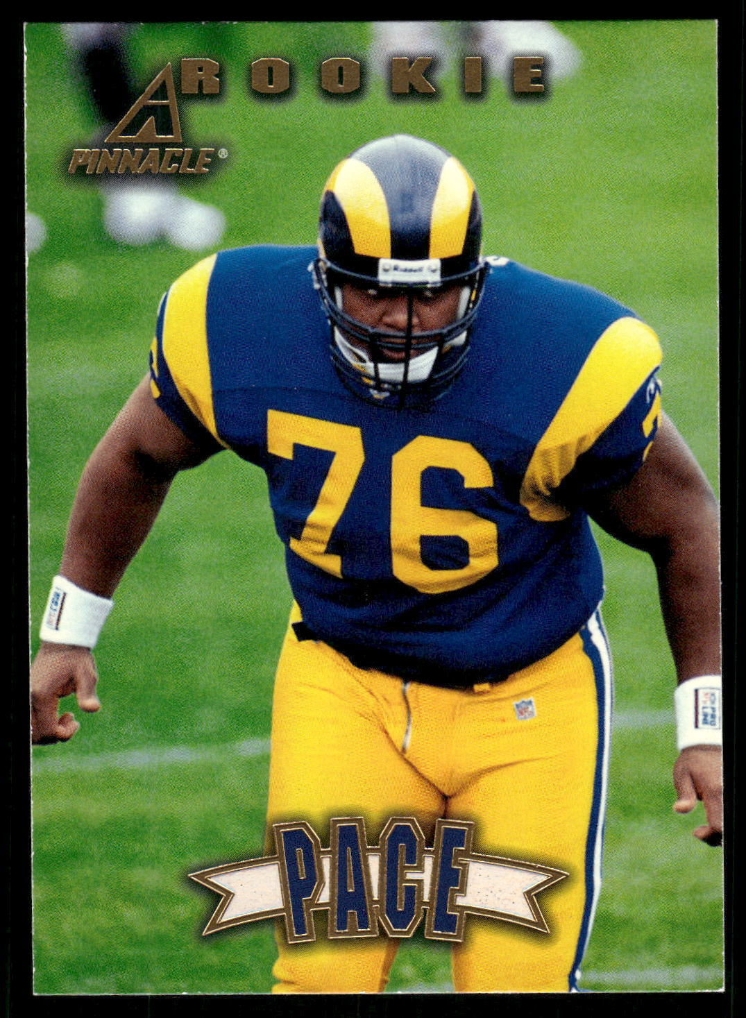1997 Pinnacle #155 Orlando Pace St. Louis Rams RC | eBay