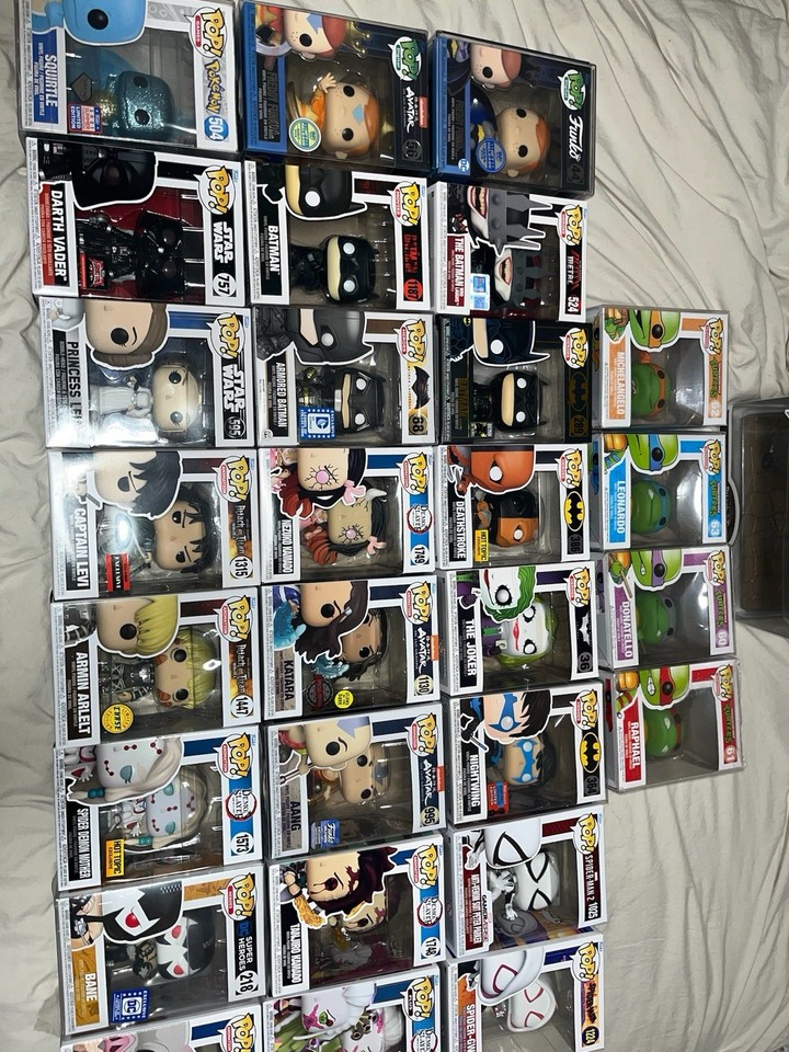 LOTS FUNKO POP EXTREMELY RARE CHASES, EXCLUSIVES, VAULTED 29 POPS | eBay