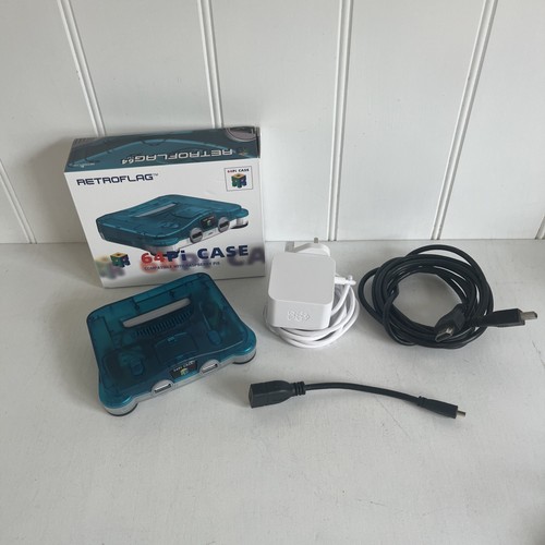 Raspberry Pi 5 (8GB RAM) Official PSU And Nintendo 64 Mini case N64 ...