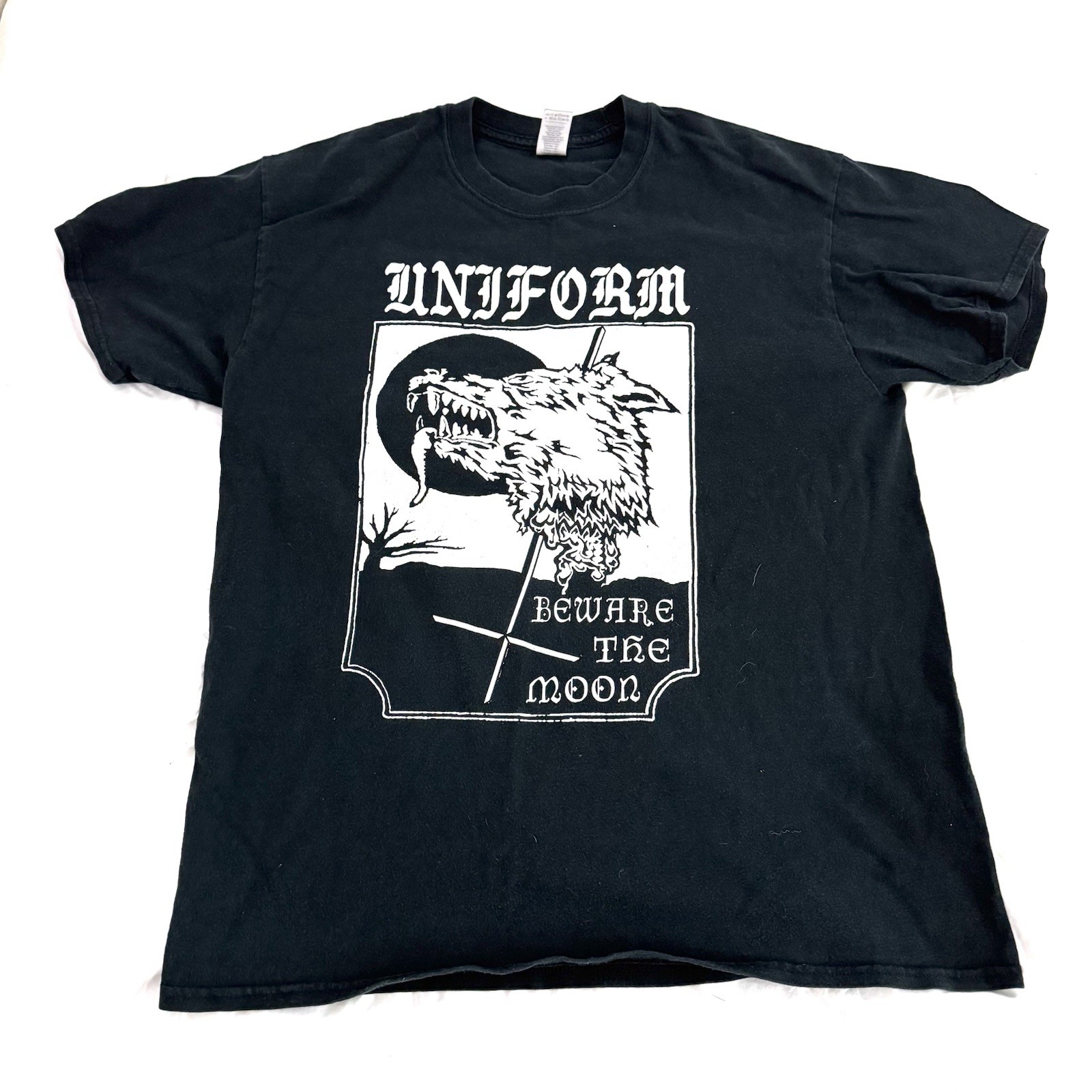 Vintage Werewolf Uniform Beware The Moon Black Horror… - Gem