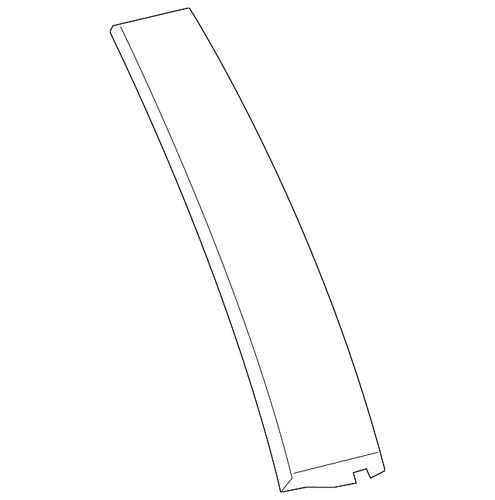 Genuine GM Rear Driver Side Door Window Frame Rear Applique 84263148 | eBay