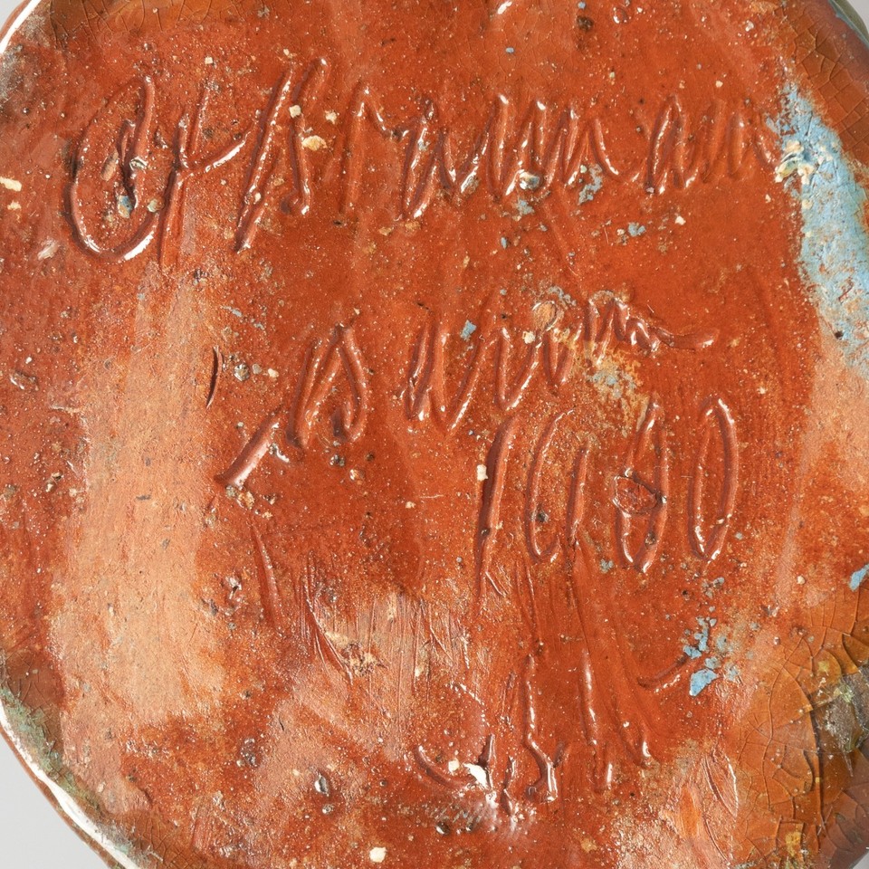 1900 CH Brannam Barum Barnstaple Devon Pottery Frog Posy Holder | eBay UK