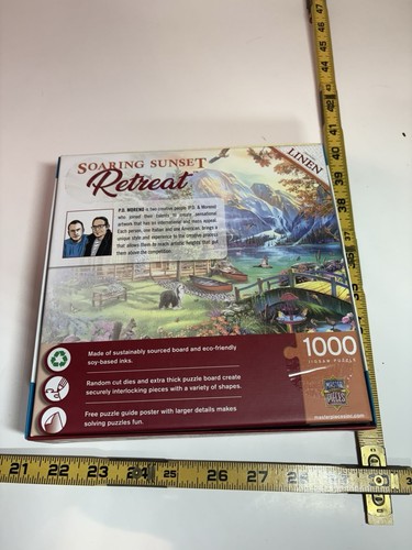 Complete 1000 Piece Jigsaw Puzzle BY MasterPiece (Soaring Sunset) | eBay
