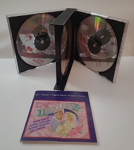 Reader's Digest The Golden Age of Melody x 4 CDs 78 Songs Box Set with ...